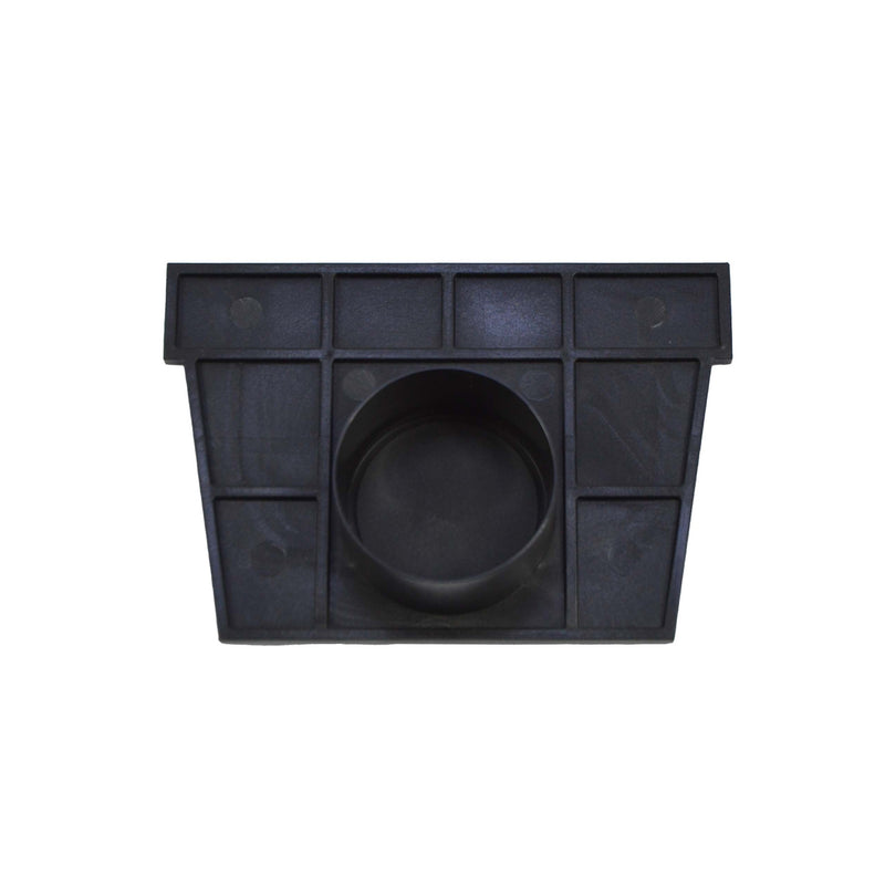 Aquascape Drainage Black Plastic End Cap with 50mm Outlet (5 Inch ...