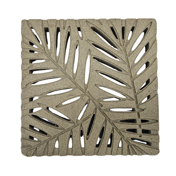 Palm Jonite Natural Stone Square Drain Grate 300mm (12 Inch) - Lateral ...