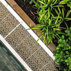 Jonite Natural Stone Channel Drain Grates – Lateral Design Studio