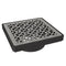 Oblique 304 Stainless Steel Grating with Black Plastic Gully Ø110mm Sp ...